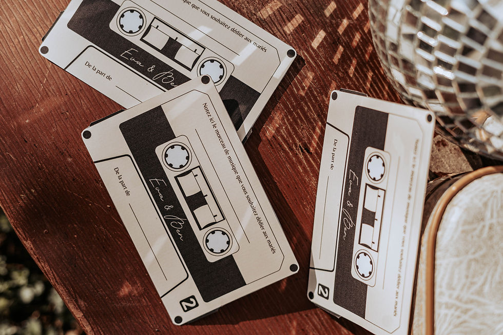 Papeterie de mariage, anniversaire et baptême personnalisée Mili Design