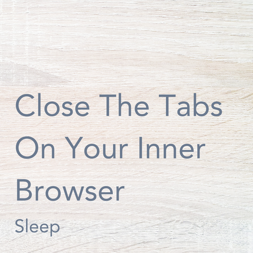Sleep - Close the tabs on your inner browser with Andrew Johnson, Relax ...