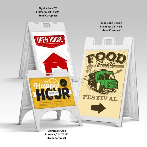 Custom Sidewalk Signs | Phase Multimedia
