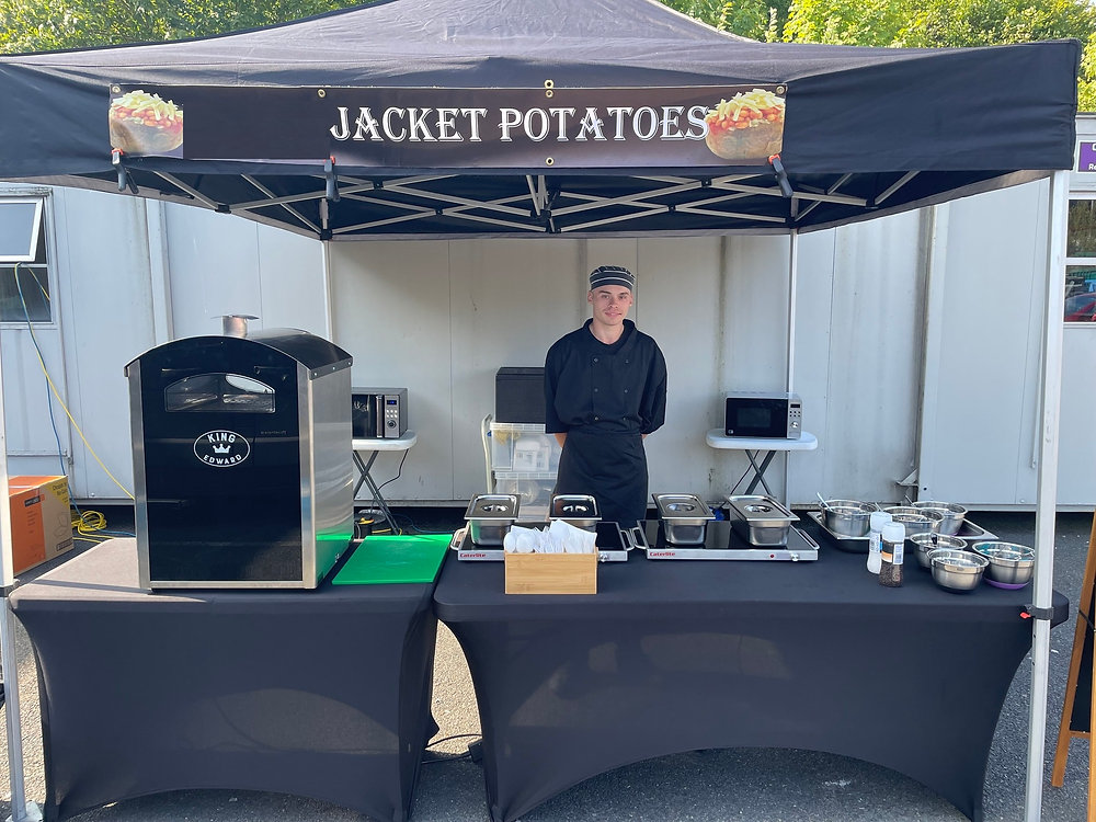 hire jacket potato machine event catering