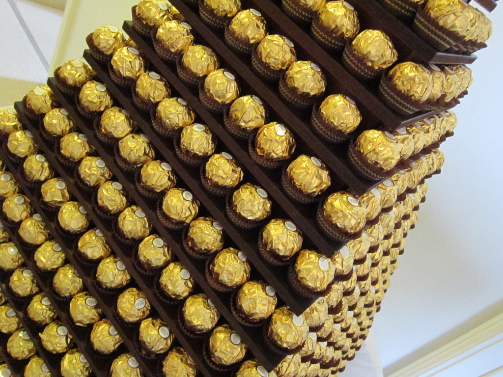 Ferrero Rocher Pyramid hire | Sweets for my Sweet
