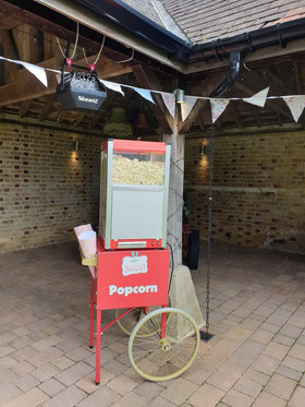 Popcorn Cart hire | Sweets for my Sweet | Branding availalbe