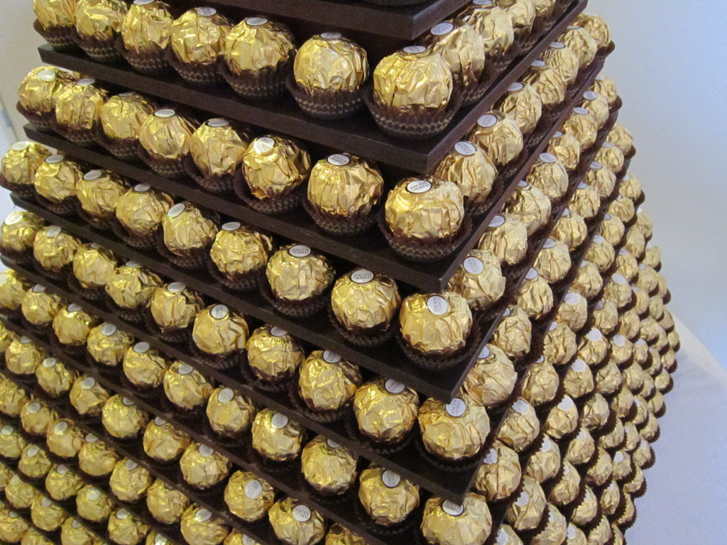 Ferrero Rocher Pyramid hire | Sweets for my Sweet