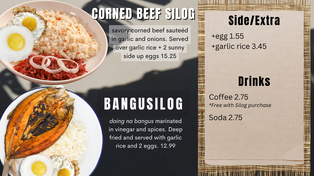 Breakfast Silogs (8am-11am) | Teriyaki Station Atb