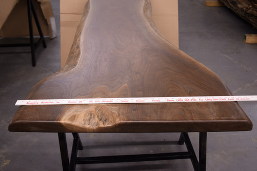 Finished Walnut Slab 9' 10" #7 | Renneberg Hardwoods