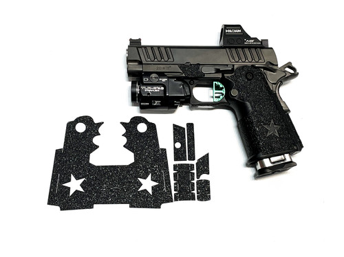 Staccato C2 EDGE SERIES Gun Grip Enhancement Gun Parts Kit | HANDLEITGRIPS