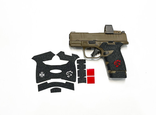 Springfield HELLCAT Gun Grip Enhancement With Ext Mag grip and Color ...