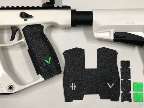 Kriss Vector Textured Rubber Gun Grip Enhancement Gun Part Kit Green ...