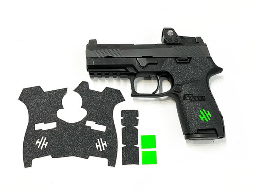 SIG SAUER P320 Full Sized Gun Grip Enhancement Gun Parts Kit With Color ...