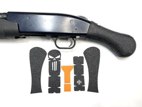 Shockwave Skull Gun Grip Wrap Gun Parts Kit with Orange Inserts ...