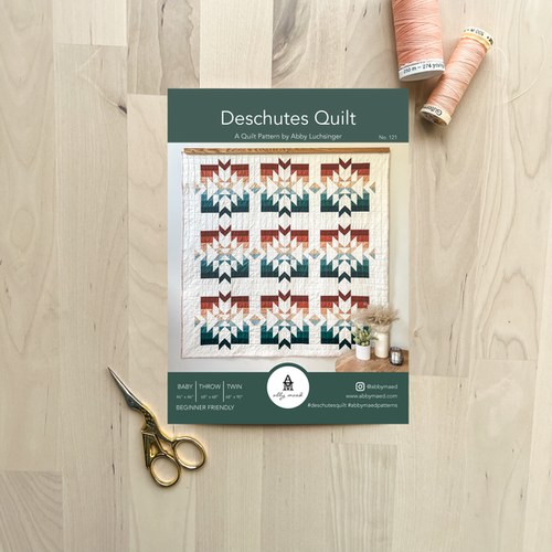 Deschutes Paper Quilt Pattern | Abby Maed