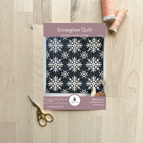 Snowglow Paper Quilt Pattern | Abby Maed