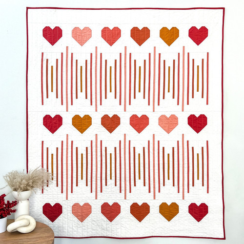 Heartbeat Quilt Pattern - PDF | Abby Maed