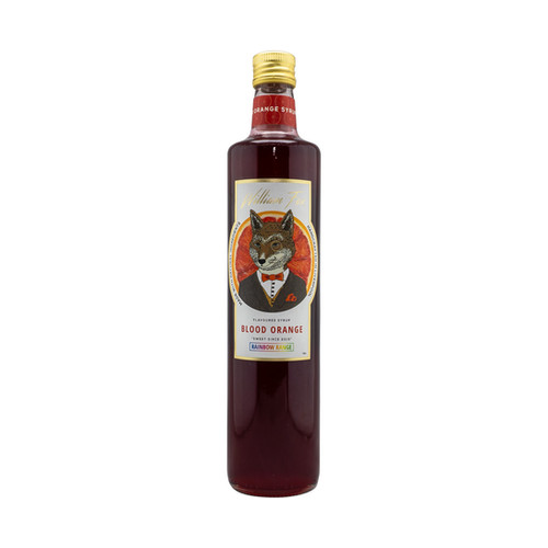 Blood Orange Rainbow Range Syrup | William Fox Drinks