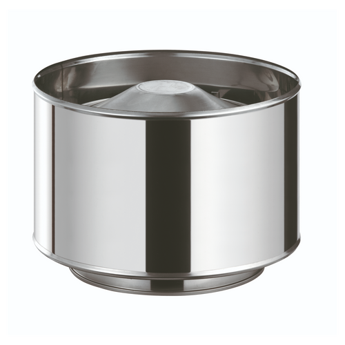 Twin Wall Stainless Steel Storm/Anti Wind Cowl | Hamco Heating Limited