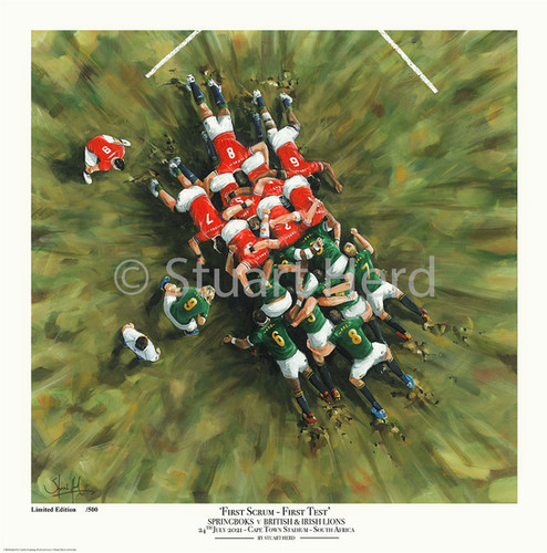 'First Scrum - First Test' - Springboks v British & Irish Lions | The ...