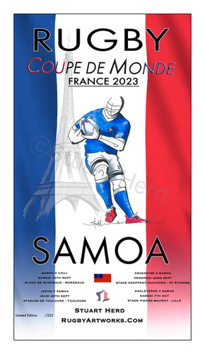 SAMOA | Rugby Artworks