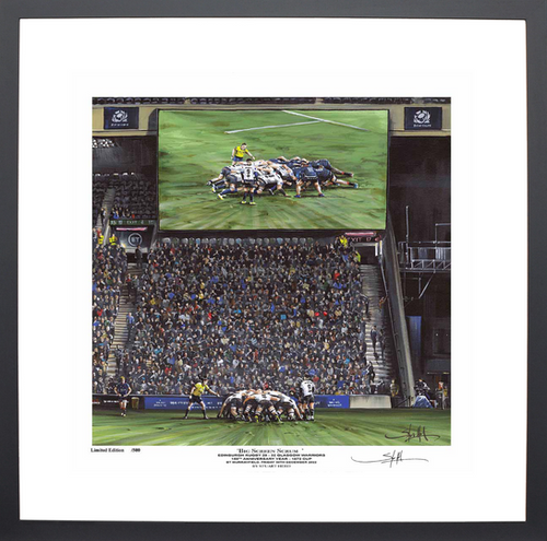 Big Screen Scrum | Rugby Artworks