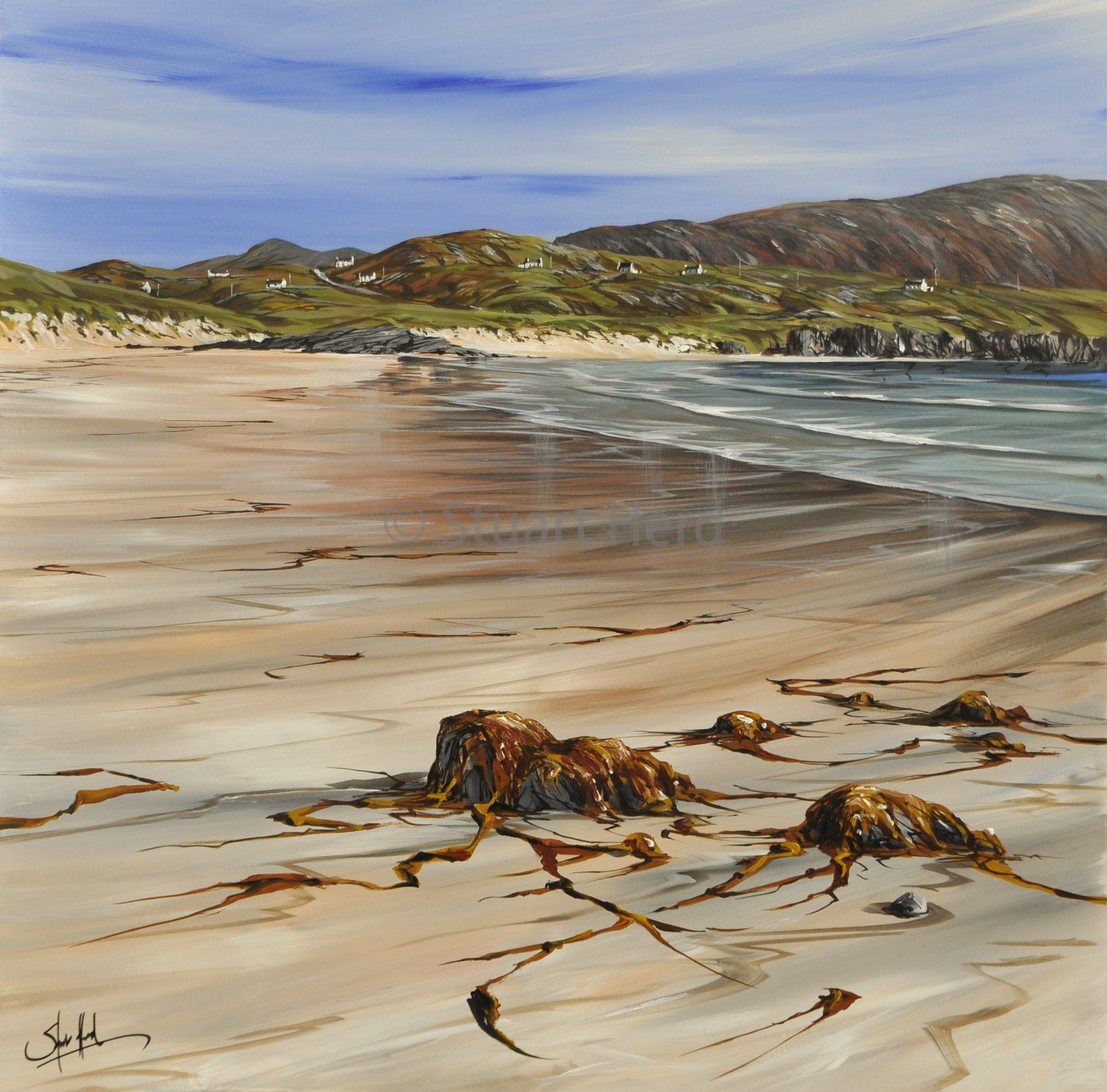 ' Beach rocks ' - Oldshoremore | The Harbour Gallery