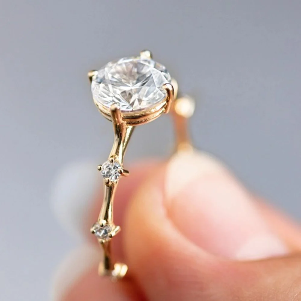 Round Brilliant bazel Engagement Ring | Pixel Diamond