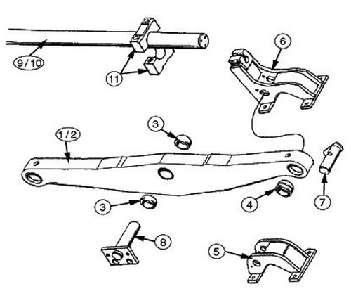 Dozer Blade Parts: Suspension Parts CASE | EPS, Inc.