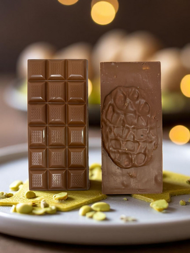 Arabic Gelato with Belgian waffle | Dallah Chocolatier