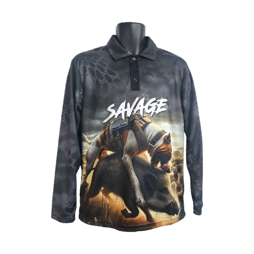 Savage Black Long Sleeve | Real Deal NT