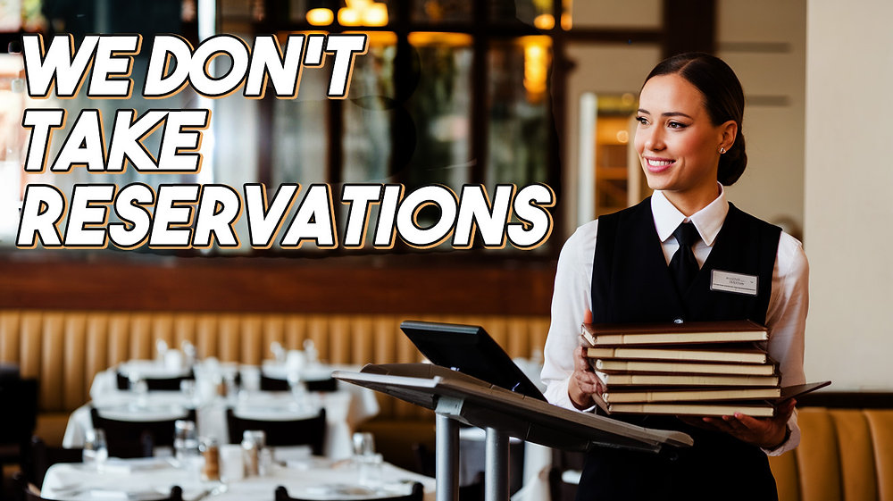 The Truth About Restaurant Reservations: Why It’s Harder Than You Think