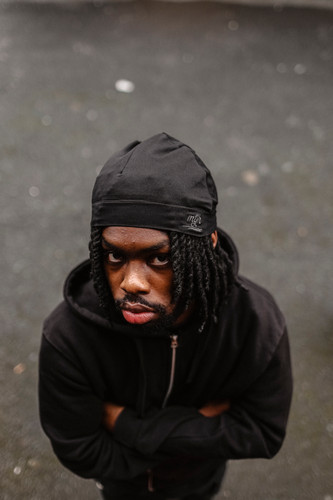 Triple Black Satin Lined Skull Cap | Cola Waves