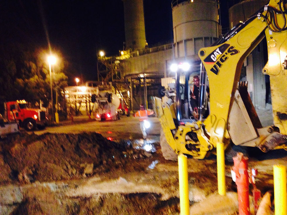 JBFP performs Fire Main repair