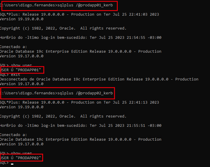 Oracle autenticando no Windows Active Directory