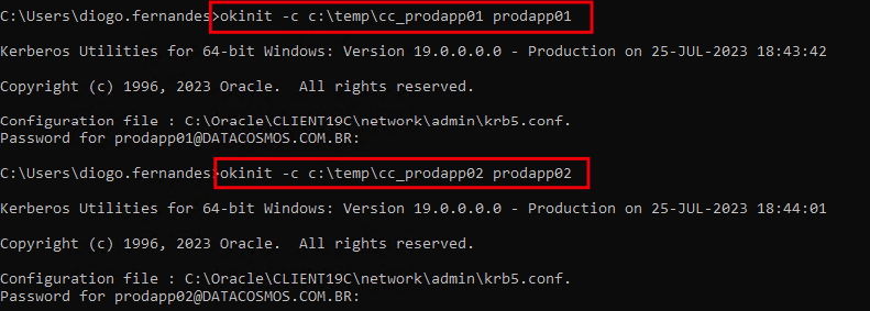 Oracle autenticando no Windows Active Directory
