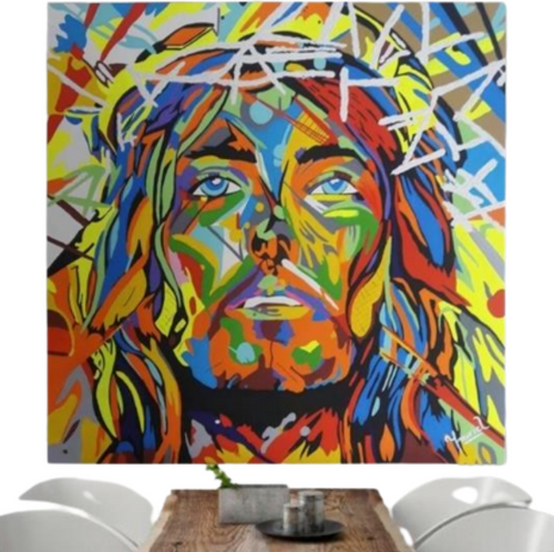 Jesus Pop Art | Yohana Muriel Arte
