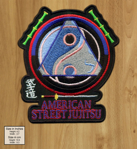 American Street Jujitsu Patch | Backyard Jujitsu