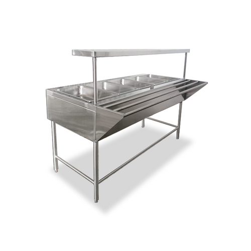 Barra fria tipo sanitario a hielo | RAMSO inoxidables