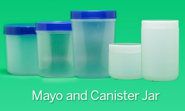 Mayo and Canister Jar | Merfel Plastic Products