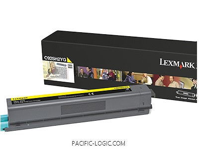 C925H2YG - C925 Yellow High Yield Toner Cartridge, 7.5K