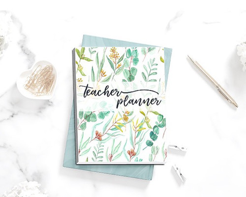 FIELD FLOWERS TEACHER PLANNER - UNDATED -PRINTABLE | teachloveshare