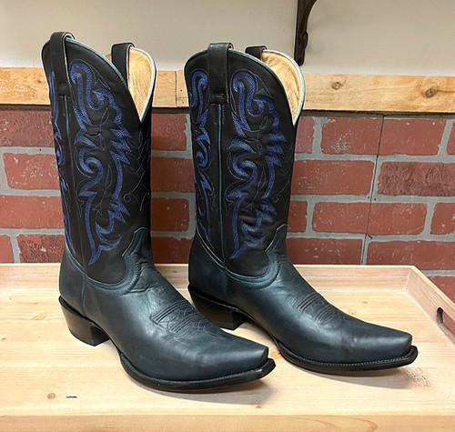 "The Votary" of the Blue Boot in (oiled kid leather) | JW Boot Company