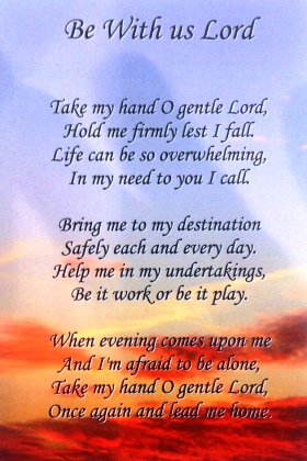 Be with us Lord | greaterworld