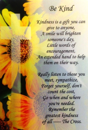 Be kind | greaterworld