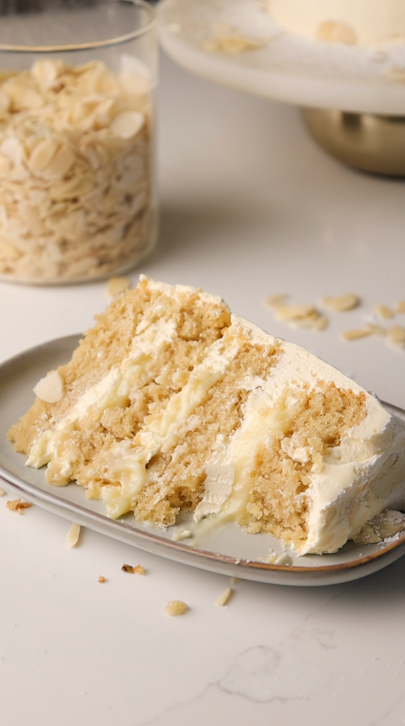 Almond Croissant Cake