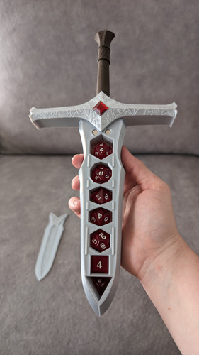 Sword Dice Container | Finalgirl3d