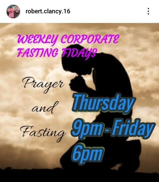 WEEKLY FRIDAY CORPORATE FASTING 11TH OF NOVEMBER | Repentance Revival