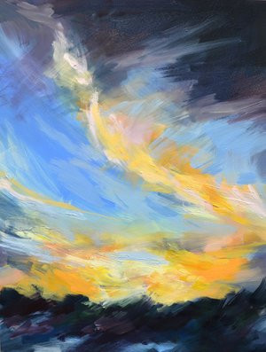 As the sun goes down - PRINT - ELEANOR SPALDING | Mysite