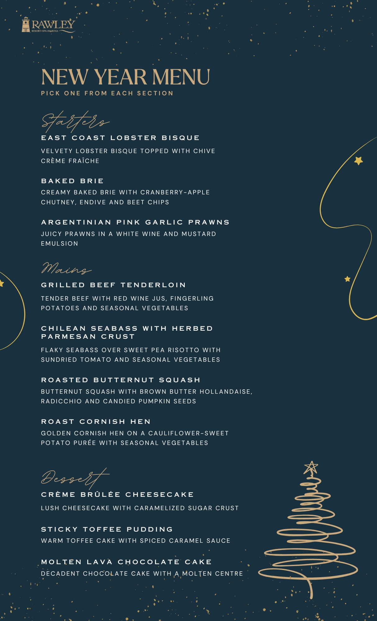 New Year's Celebration | Rawley Resort