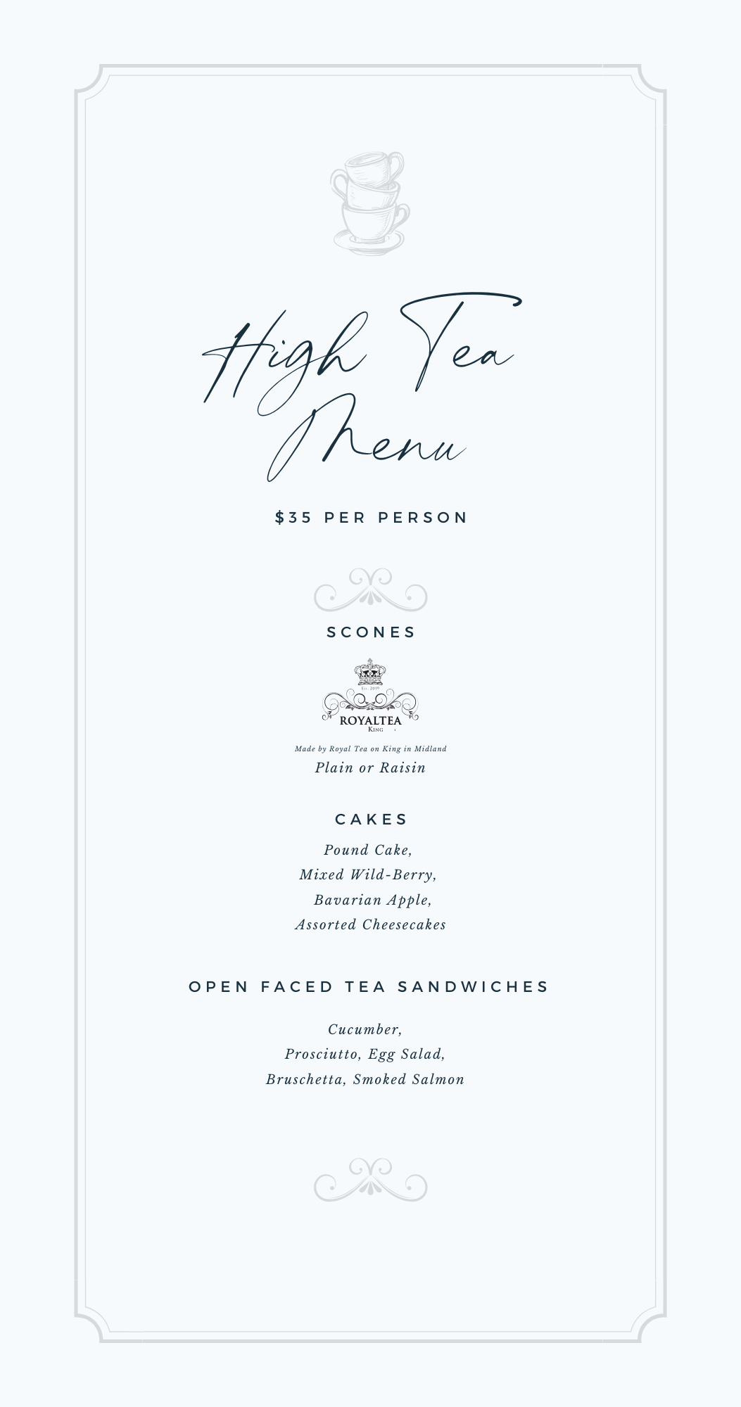 High Tea | Rawley Resort