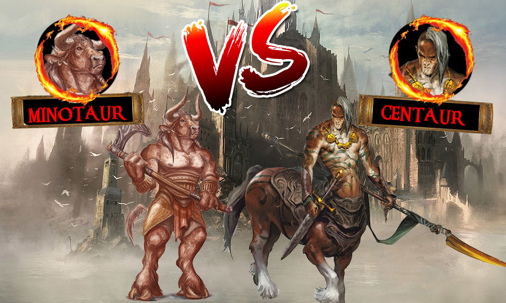 STAMPEDE!: Unearthed Arcana Centaurs and Minotaurs