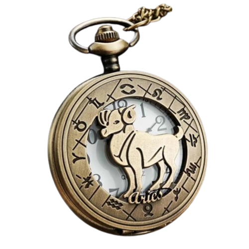 Reloj de Bolsillo Signo Zodiacal Aries | omnichess