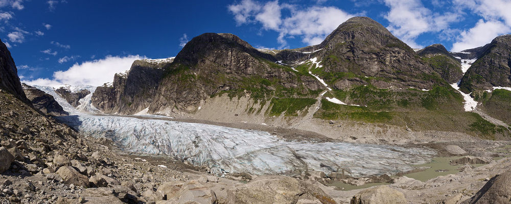 Jostedalsbreen - Die größte Eismasse auf dem europäischen Festland